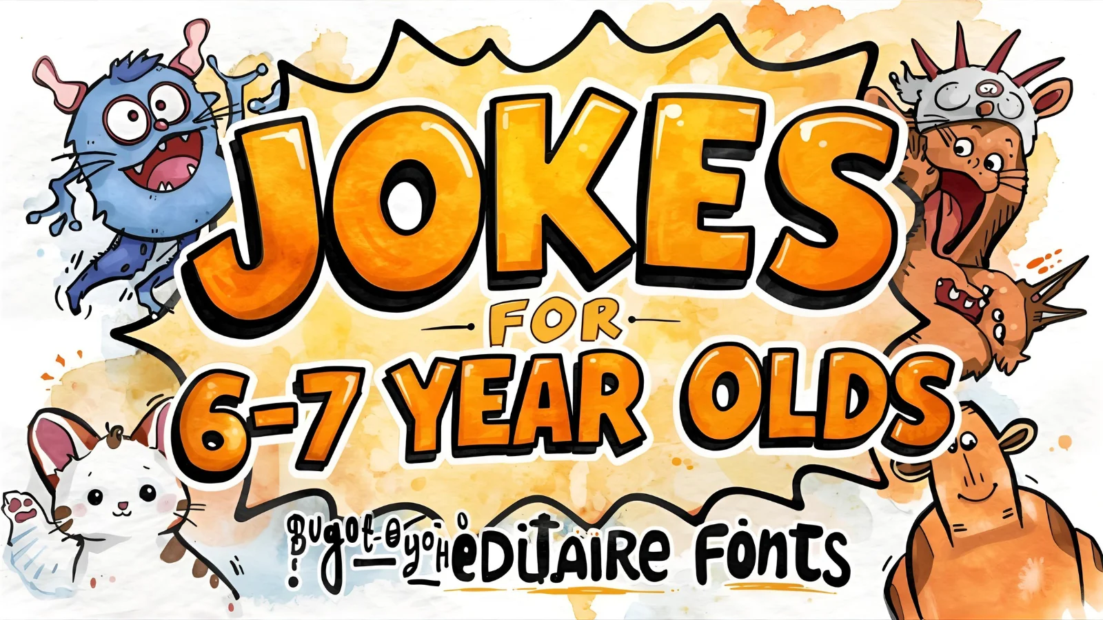 250+ Jokes for 6-7-Year-Olds: That Are Super Silly & Kid-Friendly 🤪