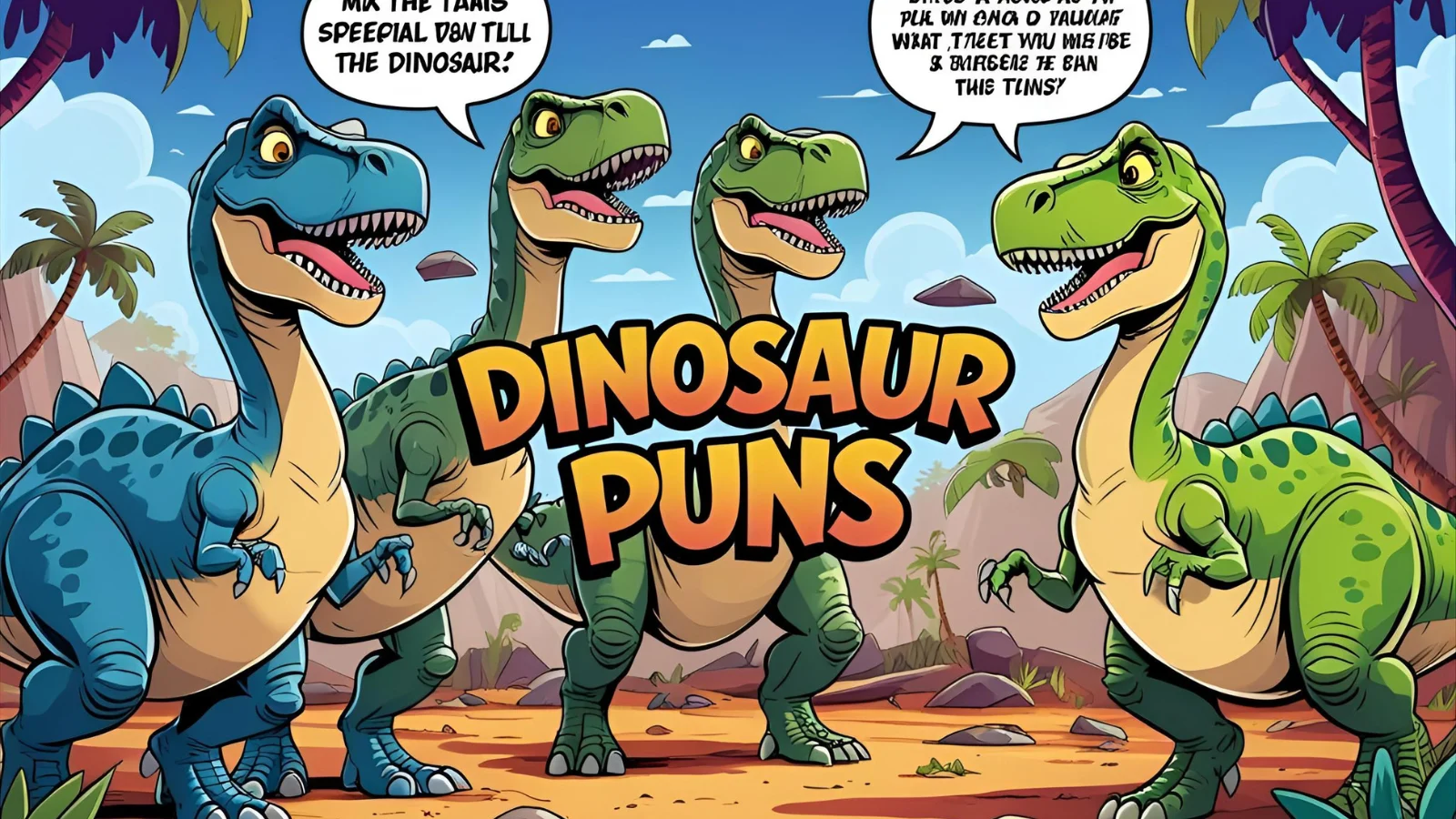 500+ Dinosaur Puns: That Are Dino-Mite for All Ages