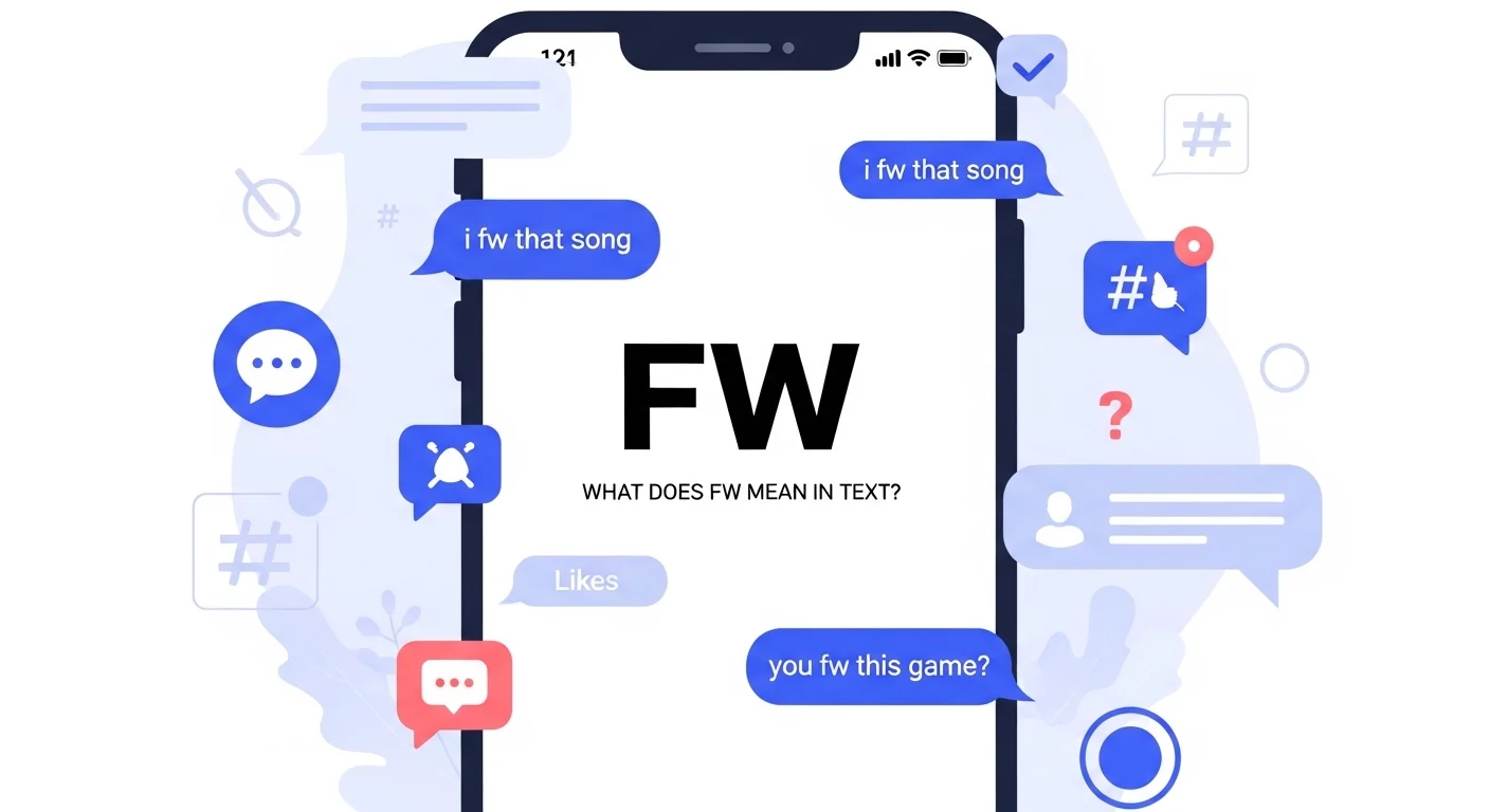What Does FW Mean? Simple Meaning in Text, Social Media, and Chat