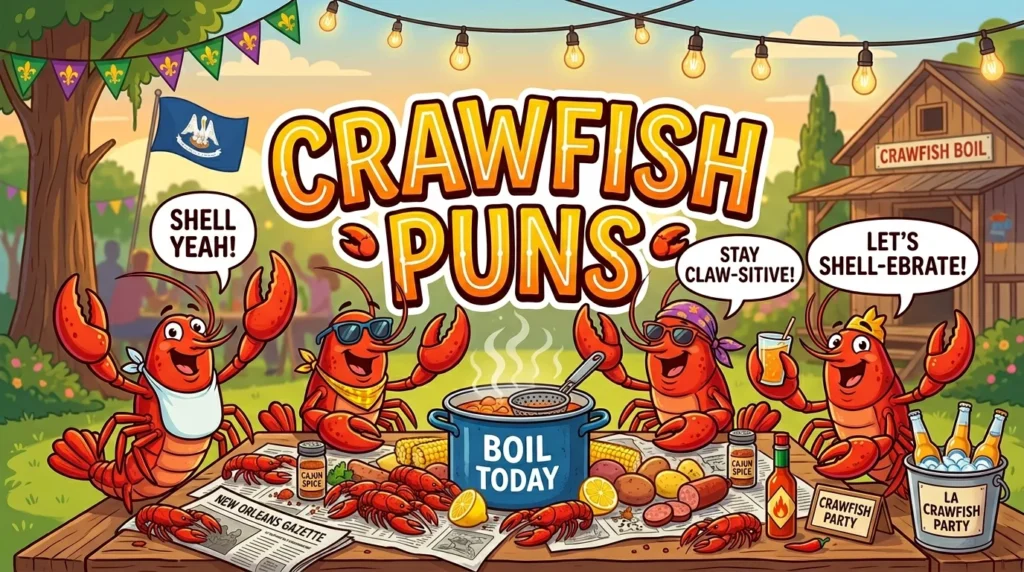 Crawfish Puns That Are Claw-some Enough to Crack You Up